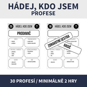 HÁDEJ, KDO JSEM - PROFESE, POVOLÁNÍ - Občanská výchova | UčiteléUčitelům.cz